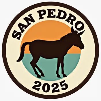 2025 San Pedro Round Logo - Tangra AI Image Generator