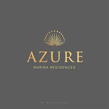 AZURE Marina Residences Logo - Tangra AI Image Generator