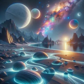 Alien Beach - Tangra AI Image Generator