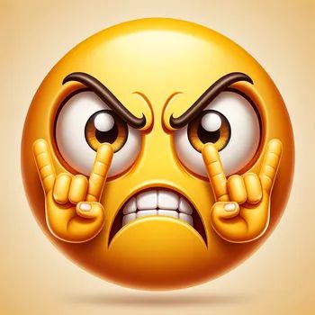 Angry Rock Emoji - Tangra AI Image Generator
