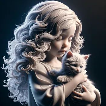 Fluffy Companion - Tangra AI Image Generator