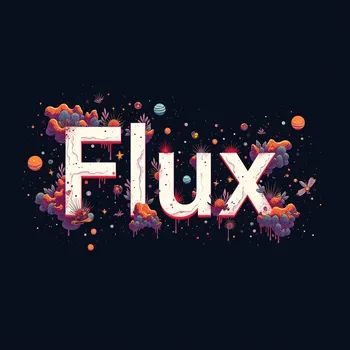 Flux Logo: Dynamic Imagery - Tangra AI Image Generator