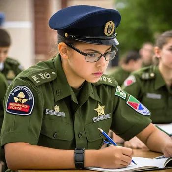 Future Military Police Officer - Tangra AI Image Generator