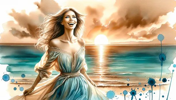 Ocean Bliss - Tangra AI Image Generator