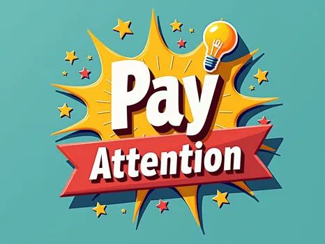 Pay Attention School Panel Logo - Tangra AI Image Generator
