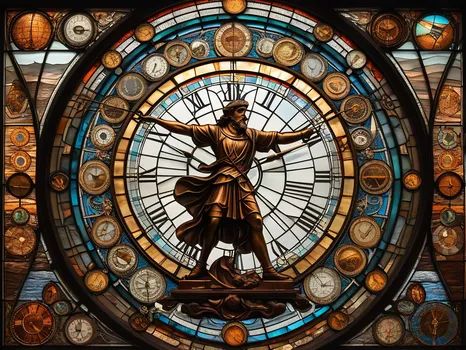 Saint Christopher doing complex logistic - Tangra AI Image Generator