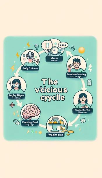Stigma Cycle Infographic - Tangra AI Image Generator
