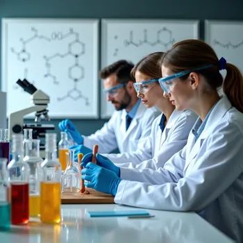 Vitamin Experiment in Science Lab - Tangra AI Image Generator